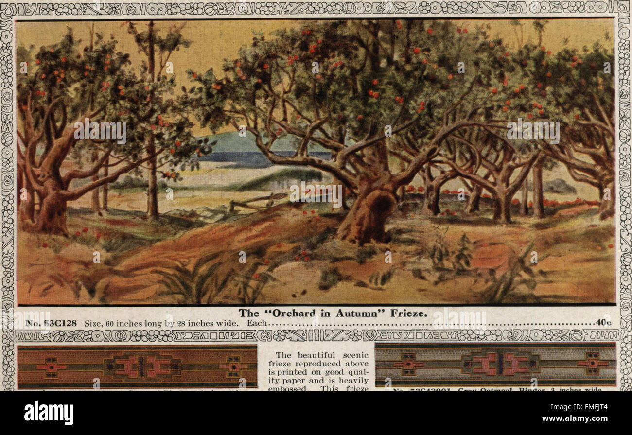 Wall Paper for Every Home, 1916, is a catalog showcasing various ...