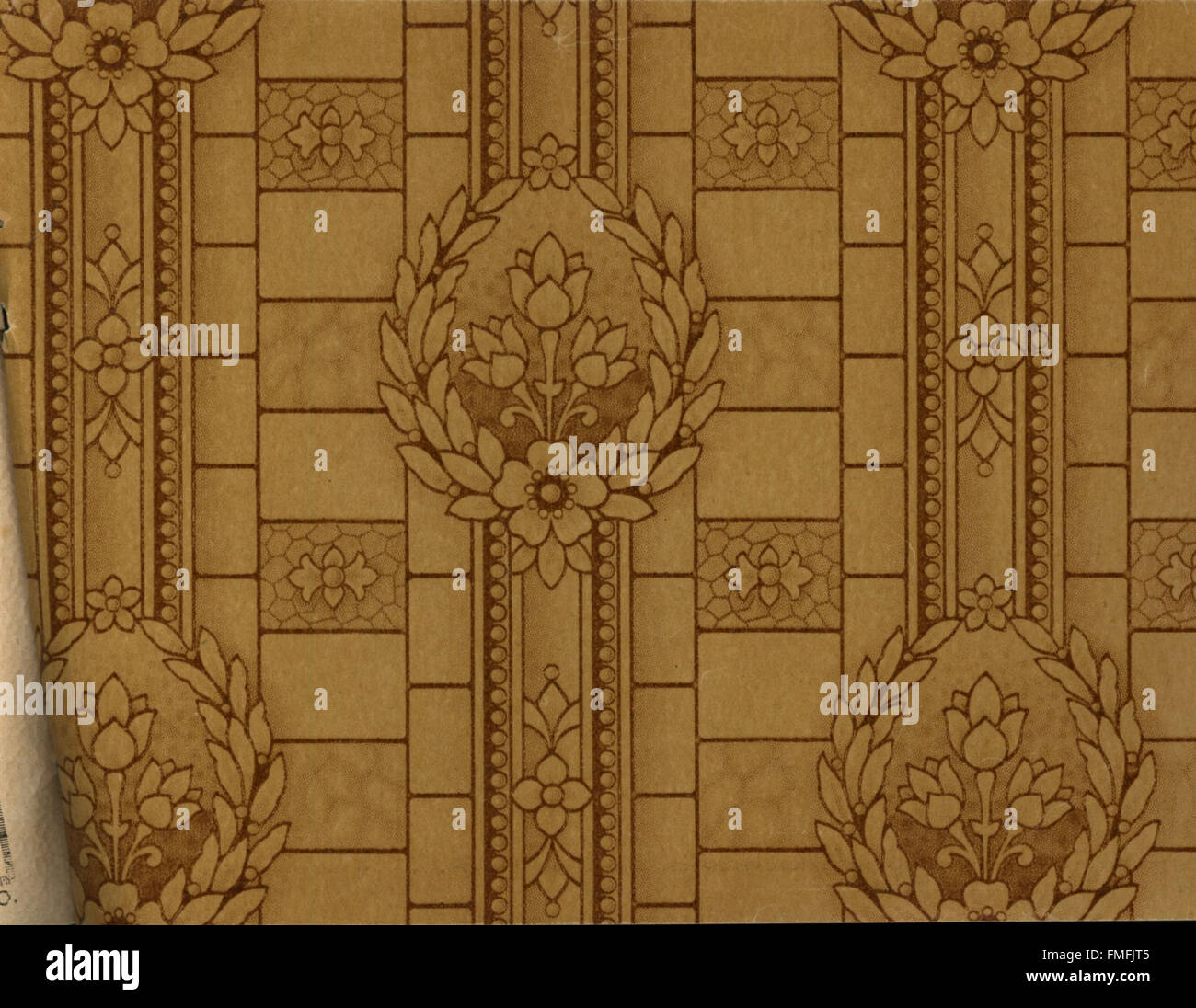This 1916 wallpaper catalogue features various designs suitable for ...