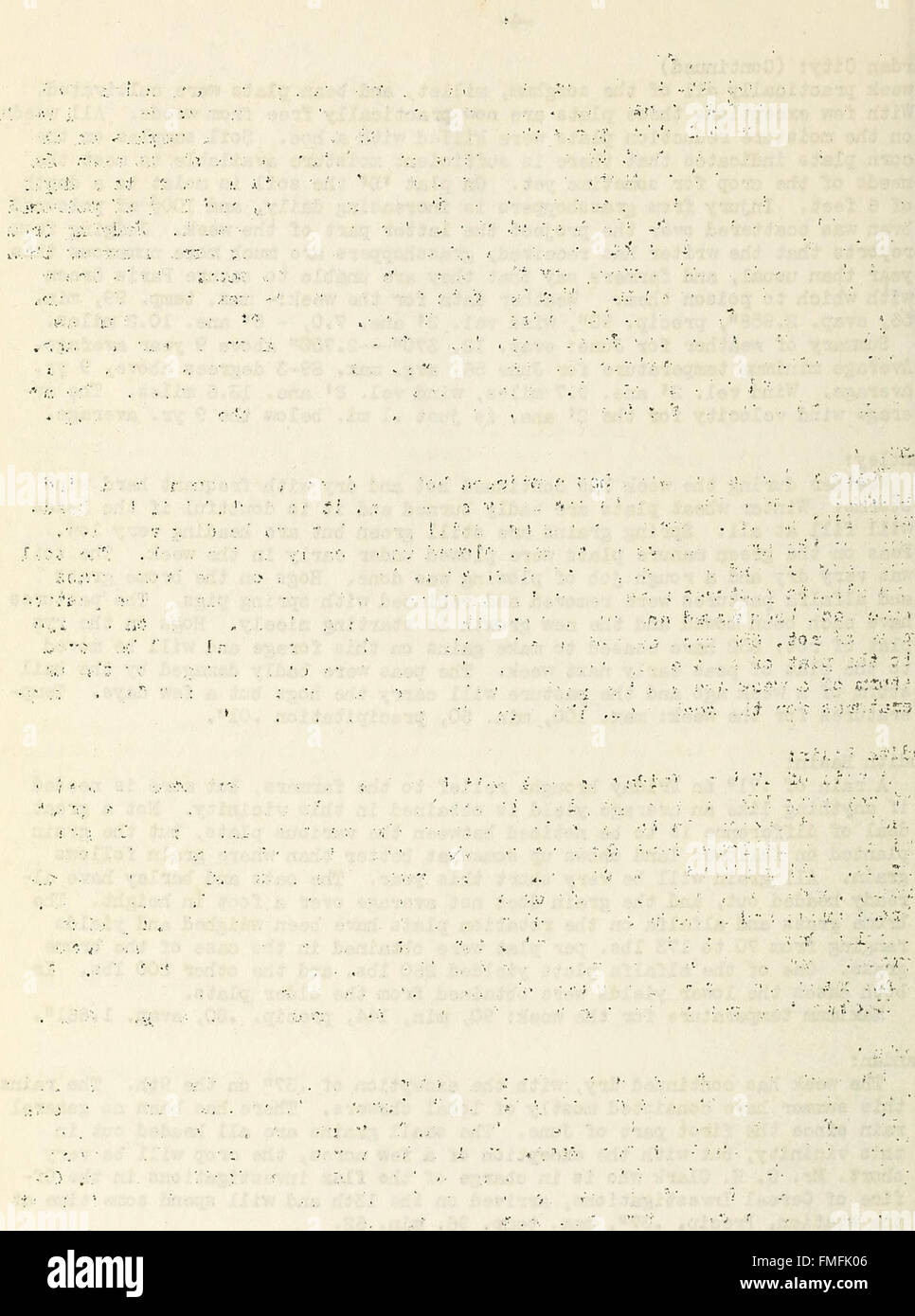 *Weekly Station Reports* (1917) document regular updates from various ...