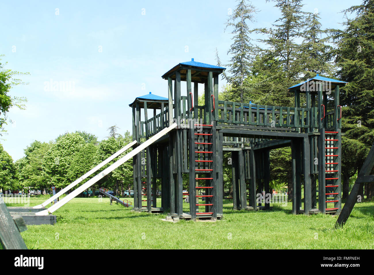 Fort playground hi-res stock photography and images - Alamy
