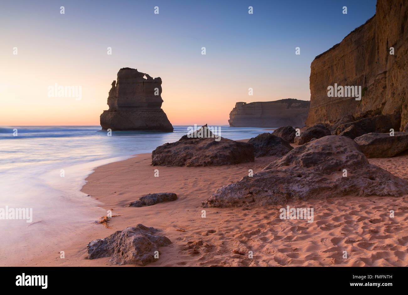 Stacks of Twelve Apostles at Gibson Steps, Port Campbell National Park ...