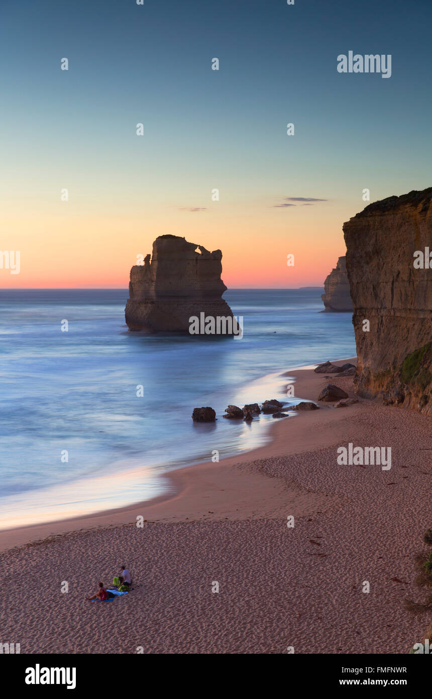 Stacks of Twelve Apostles at Gibson Steps, Port Campbell National Park ...