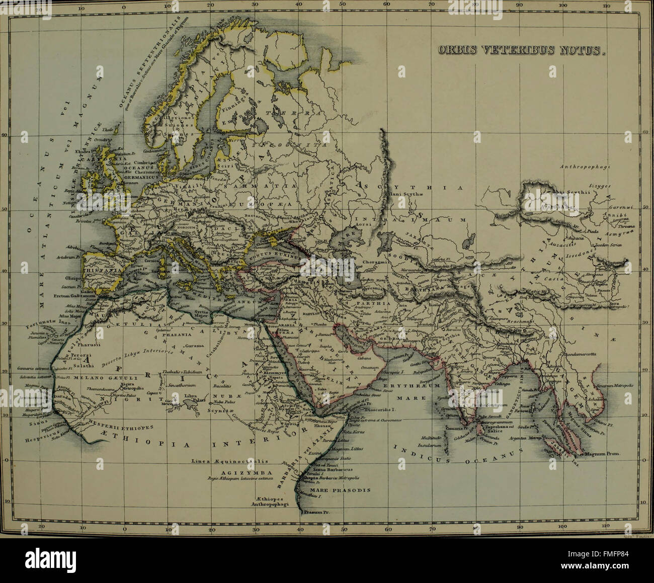 This classical atlas offers 25 maps showcasing the ancient world ...