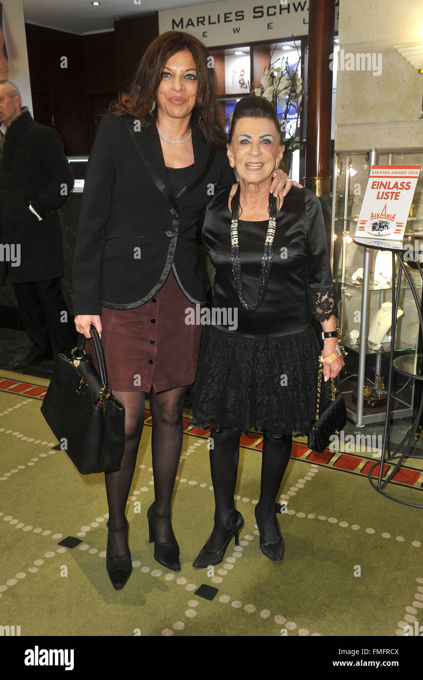 Askania Award at Hotel Kempinski Featuring: Alice Brauner, Maria ...