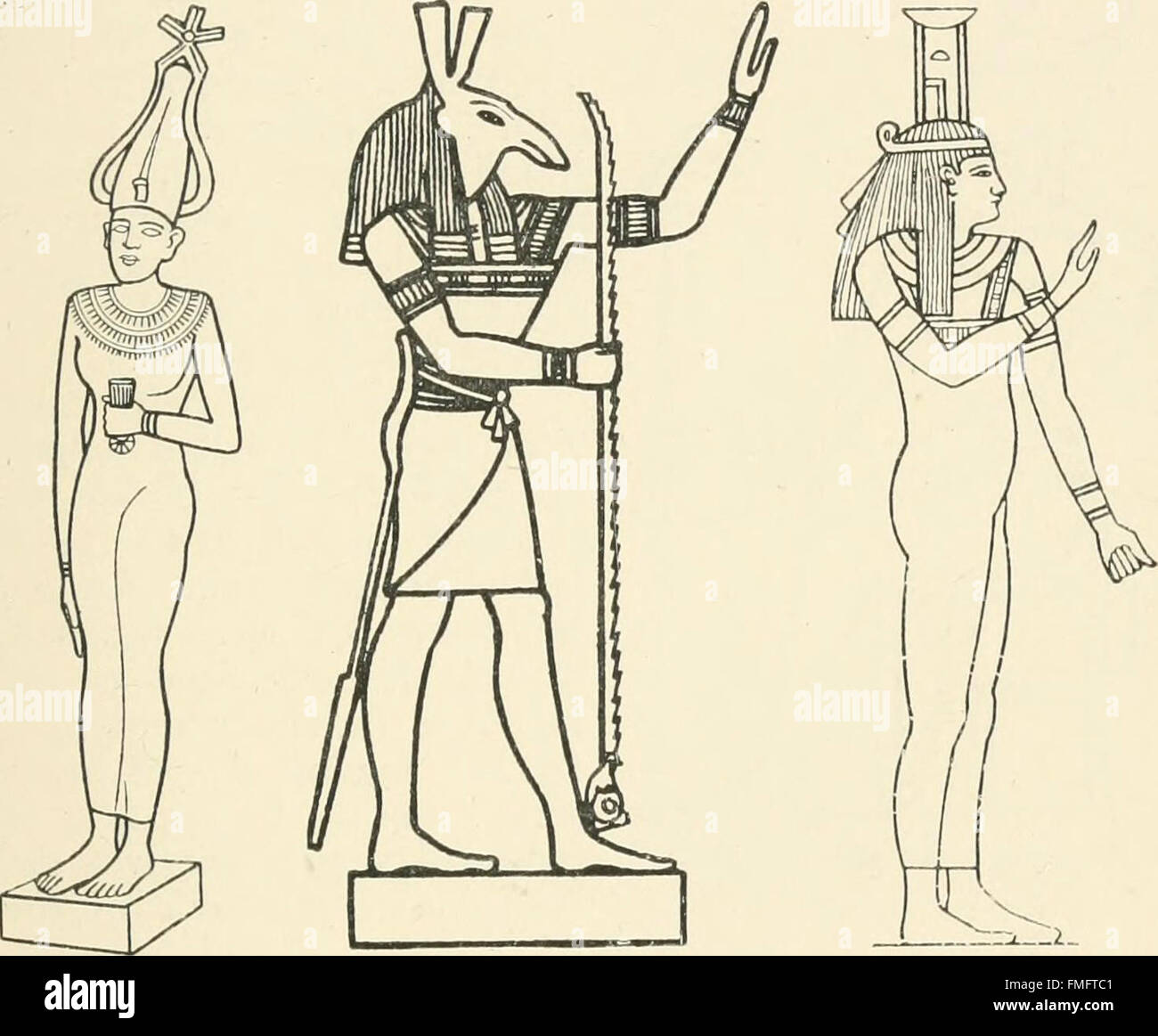 Egyptian jewellery illustration hi-res stock photography and images - Alamy
