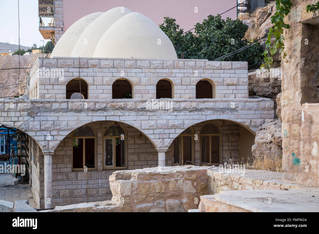 Moses Spring in Wadi Musa, Hashemite Kingdom of Jordan, Middle East ...