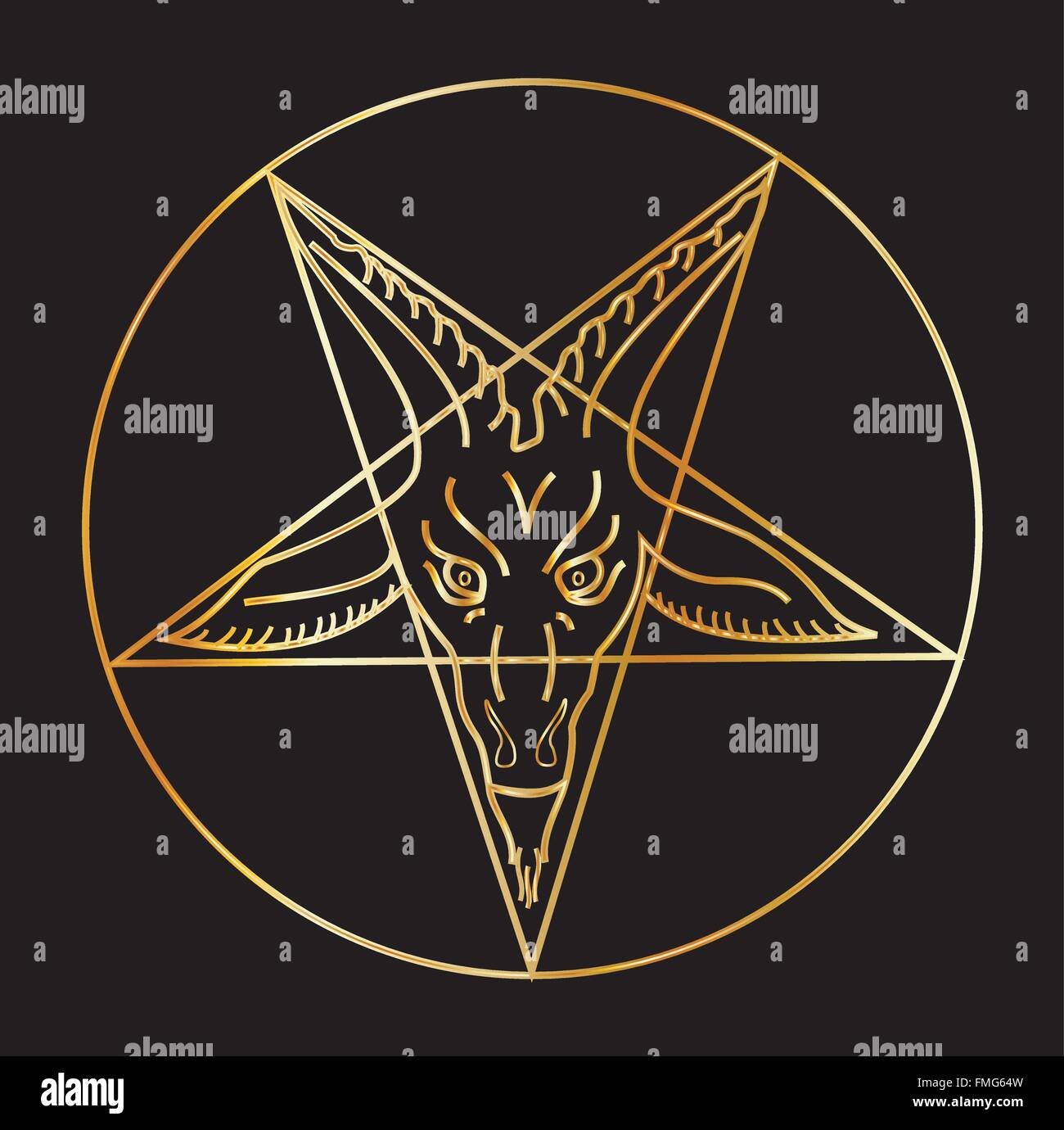 Baphomet hi-res stock photography and images - Alamy