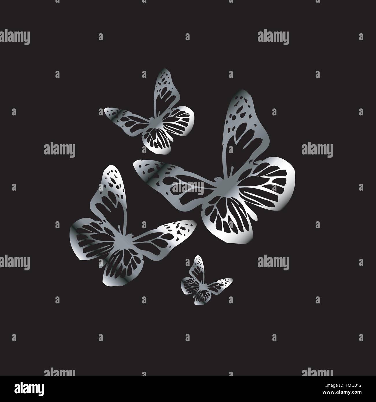 Flying moth Stock Vector Images - Alamy