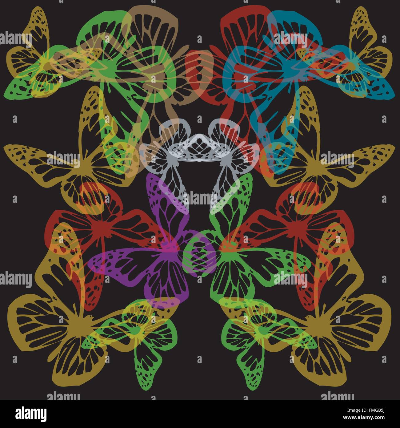 Lepidoptera butterflies Stock Vector Images - Alamy