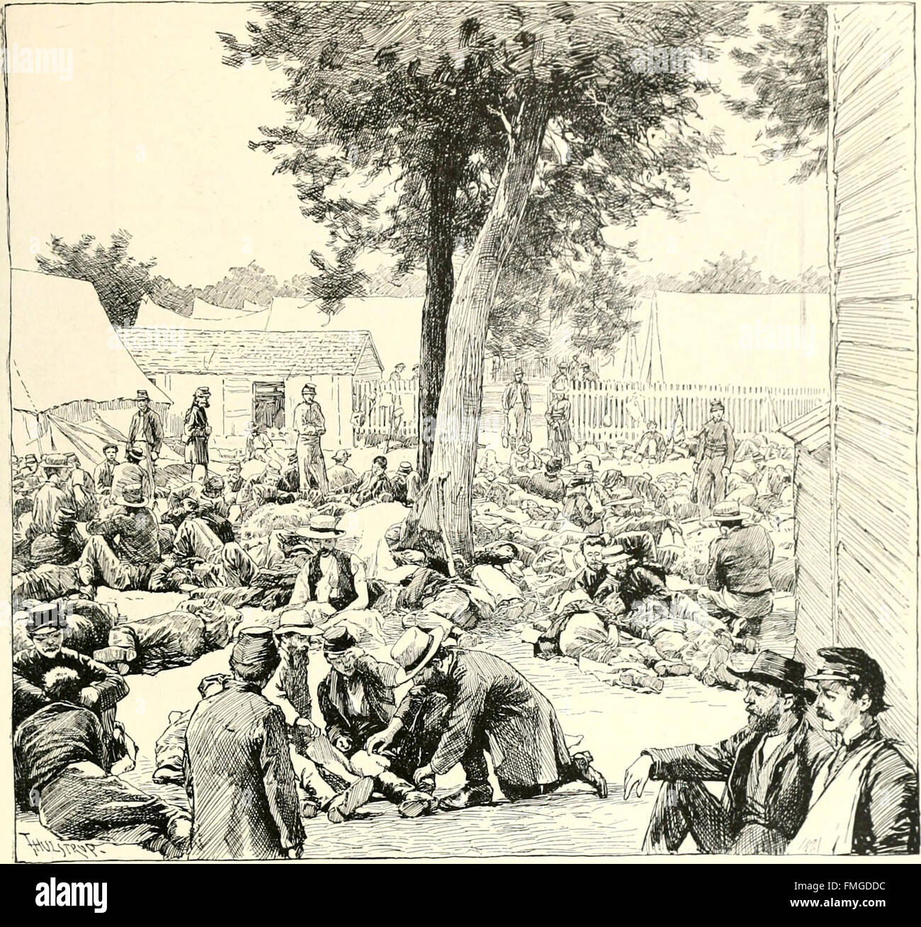 Abraham Lincoln and the battles of the Civil War (1886 Stock Photo - Alamy