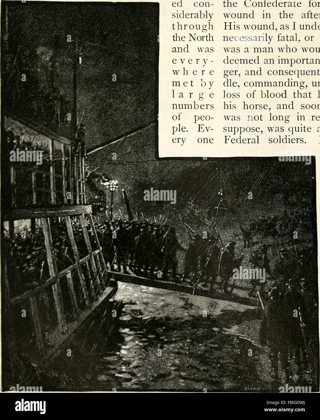 Abraham Lincoln and the battles of the Civil War (1886 Stock Photo - Alamy