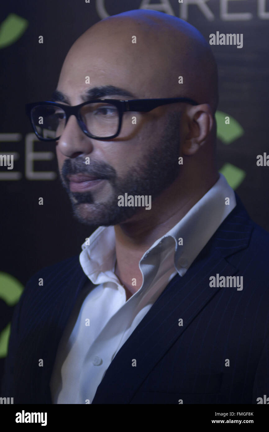 Lahore, Pakistan. 11th Mar, 2016. Pakistani models on red carpet on the ...