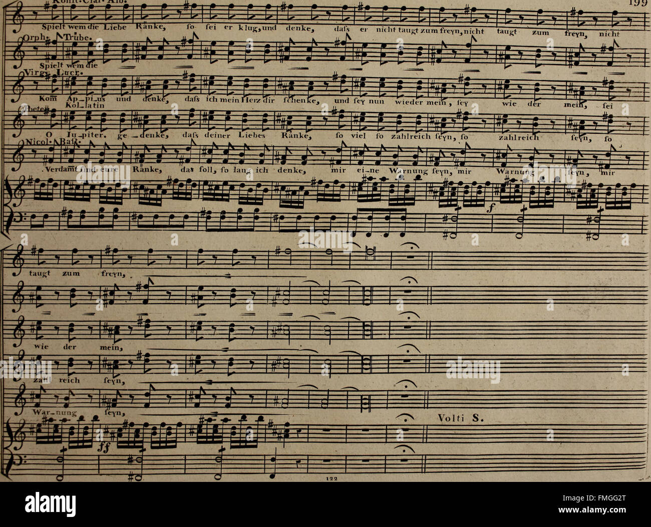 ‘Die Liebe im Narrenhaus’, a comedic opera by Christoph Willibald Gluck ...