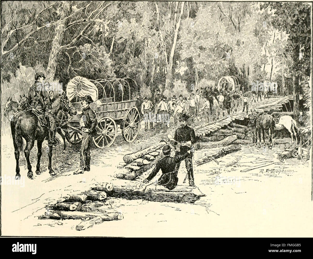 The 1886 work 'Abraham Lincoln and the Battles of the Civil War ...