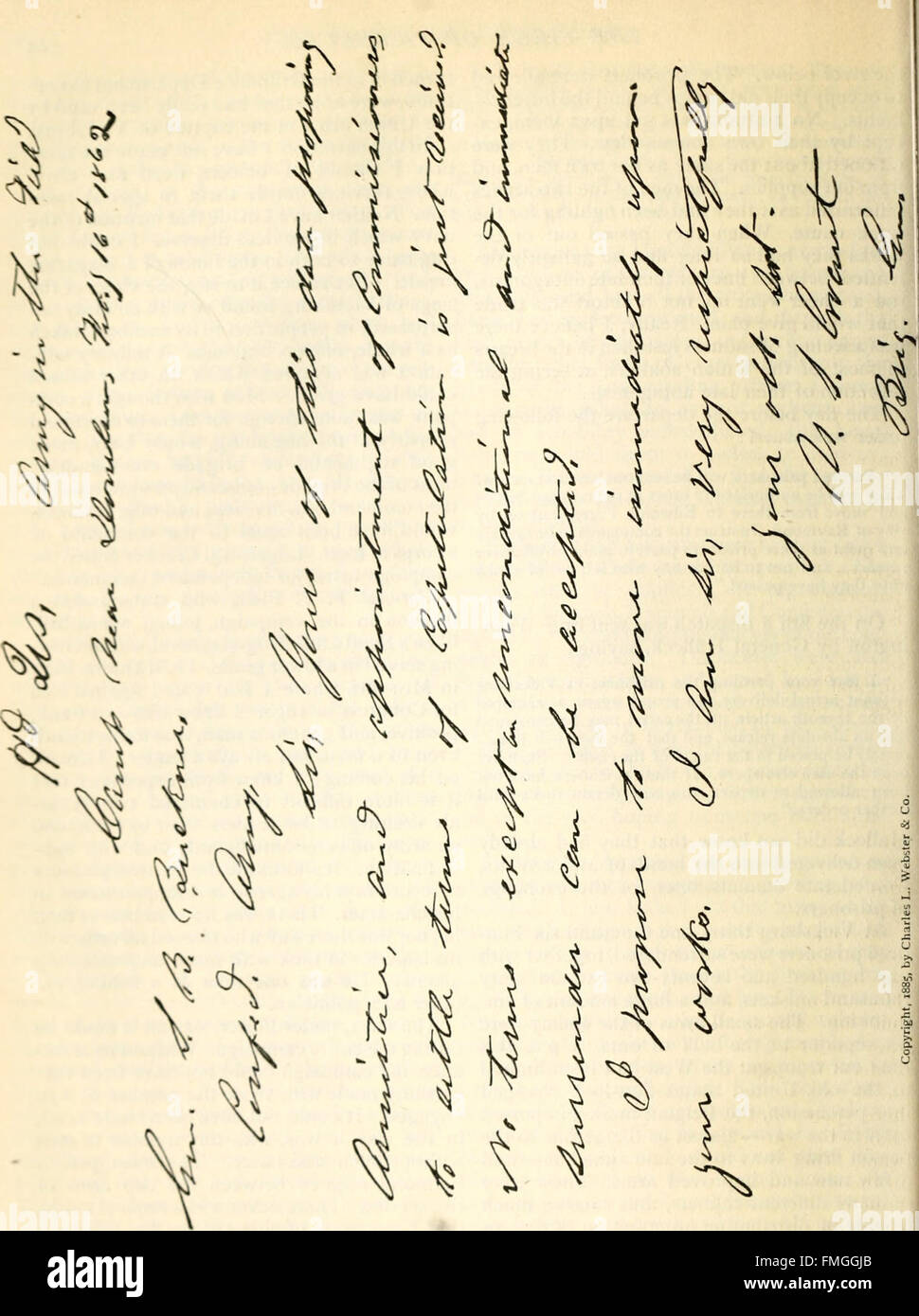 'Abraham Lincoln and the Battles of the Civil War' (1886) focuses on ...