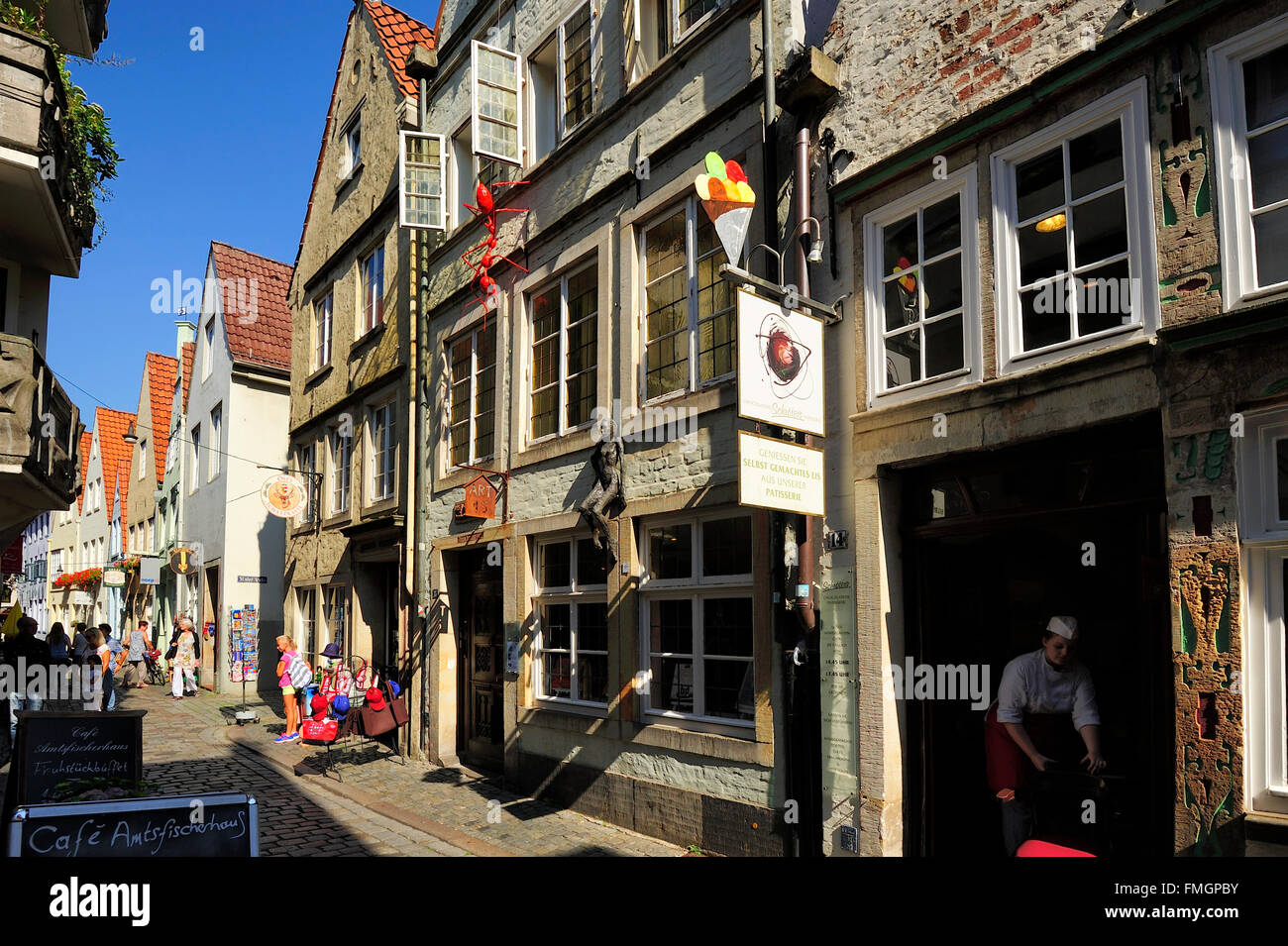 Schnoor district hi-res stock photography and images - Alamy