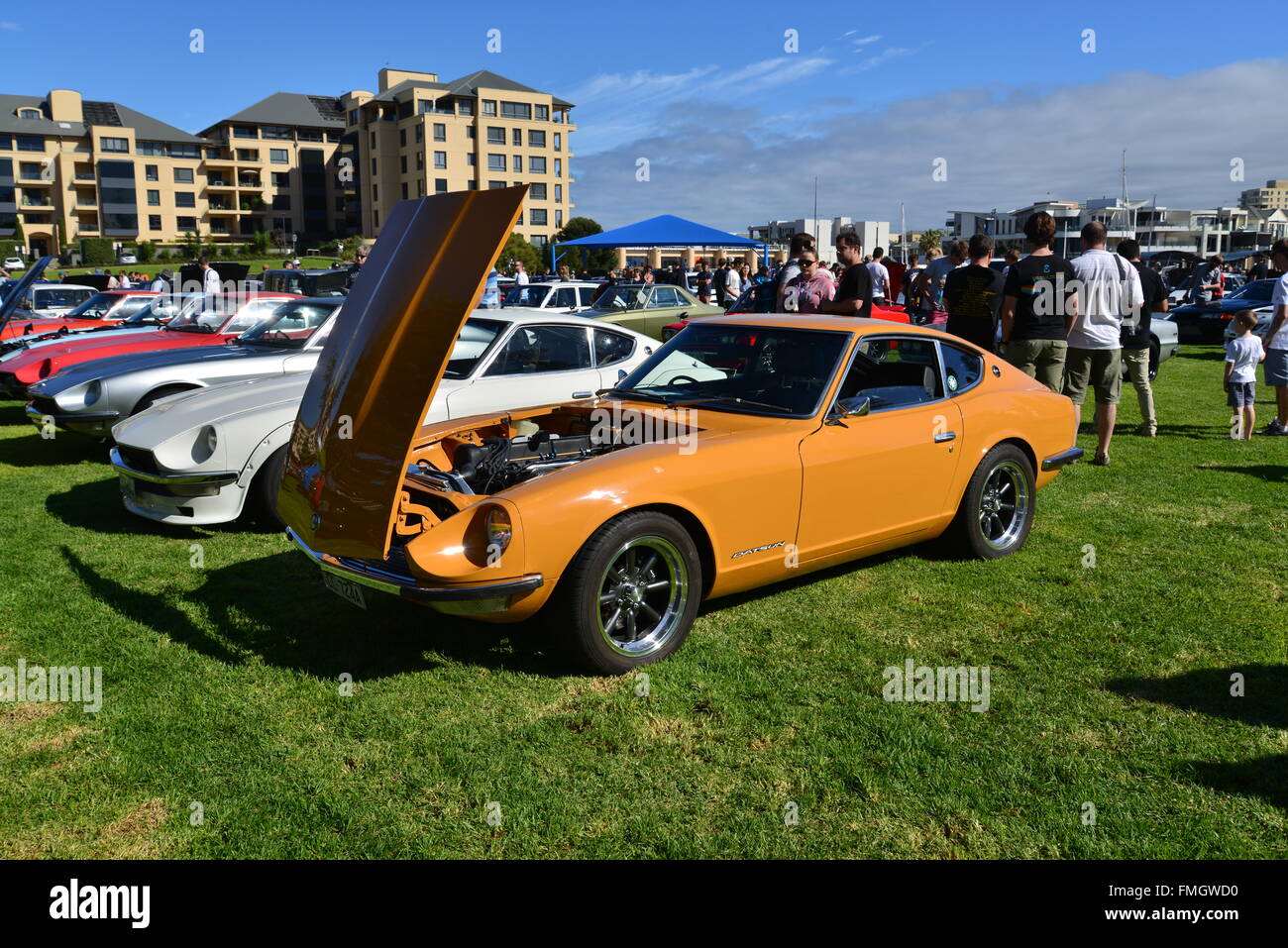 South Australia, Glenelg, Classic Japanese Car Rally Stock Photo - Alamy