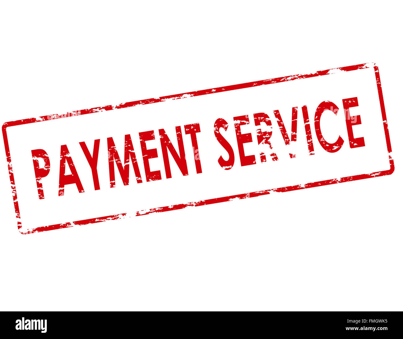 Rubber stamp with text payment service inside, vector illustration ...