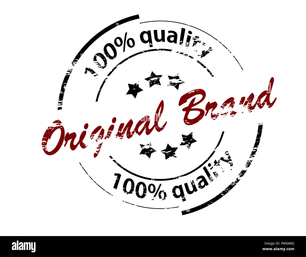 Rubber stamp with text original brand inside, vector illustration Stock ...