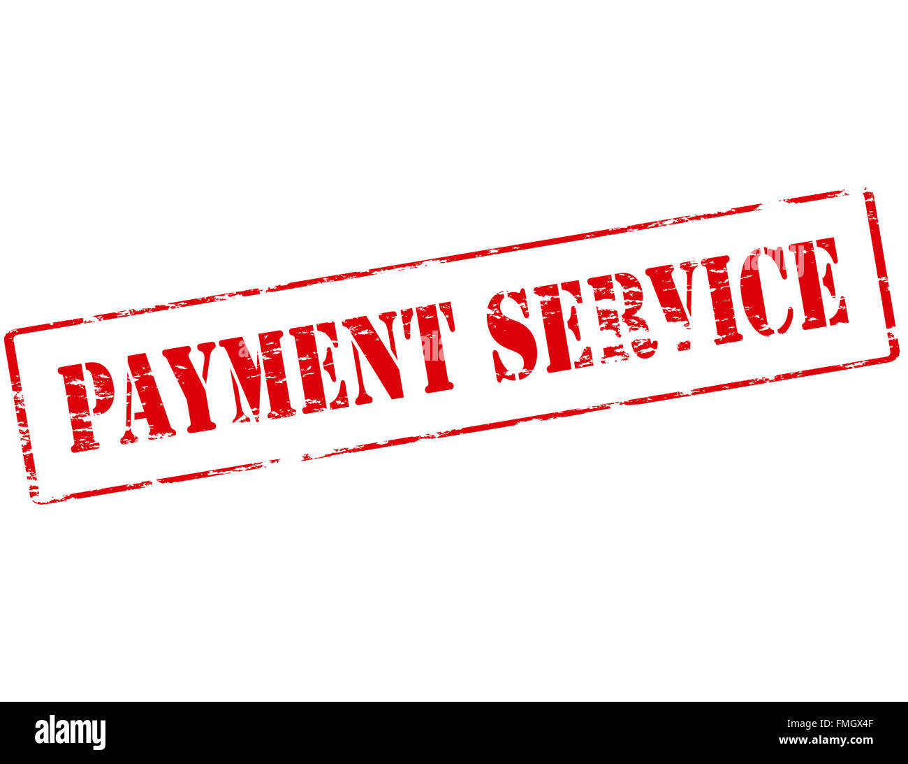 Rubber stamp with text payment service inside, vector illustration ...