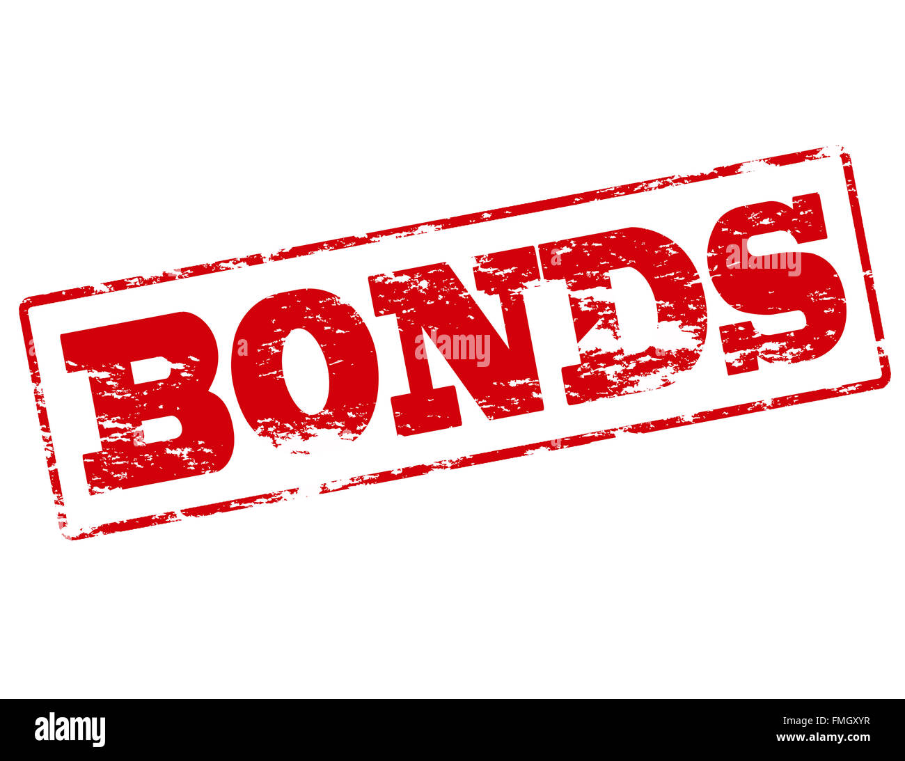 Rubber stamp with word bonds inside, vector illustration Stock Photo ...