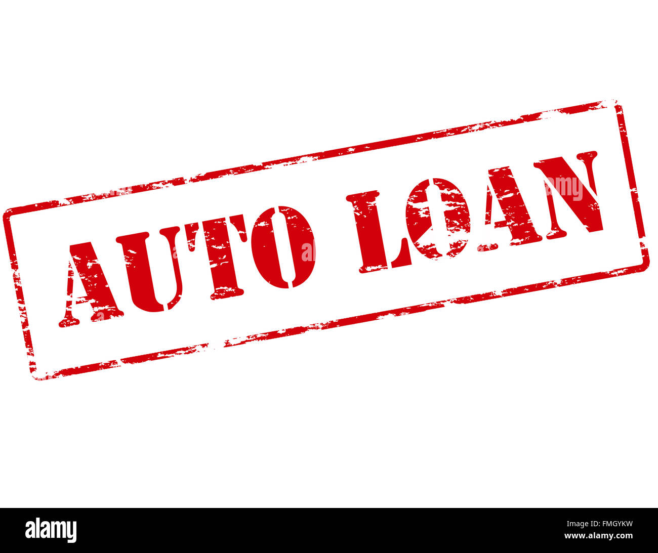 Rubber stamp with text auto loan inside, vector illustration Stock ...