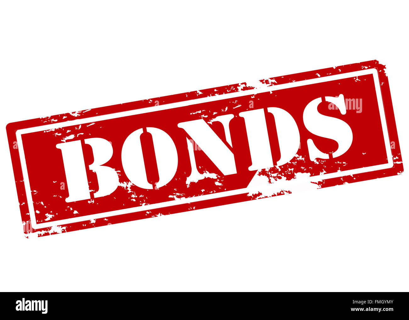 Rubber stamp with word bonds inside, vector illustration Stock Photo ...