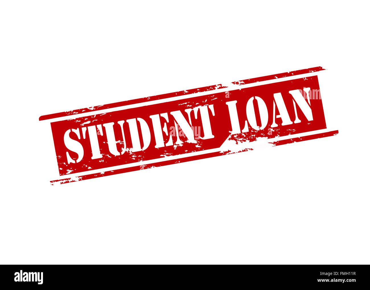 Rubber stamp with text student loan inside, vector illustration Stock ...