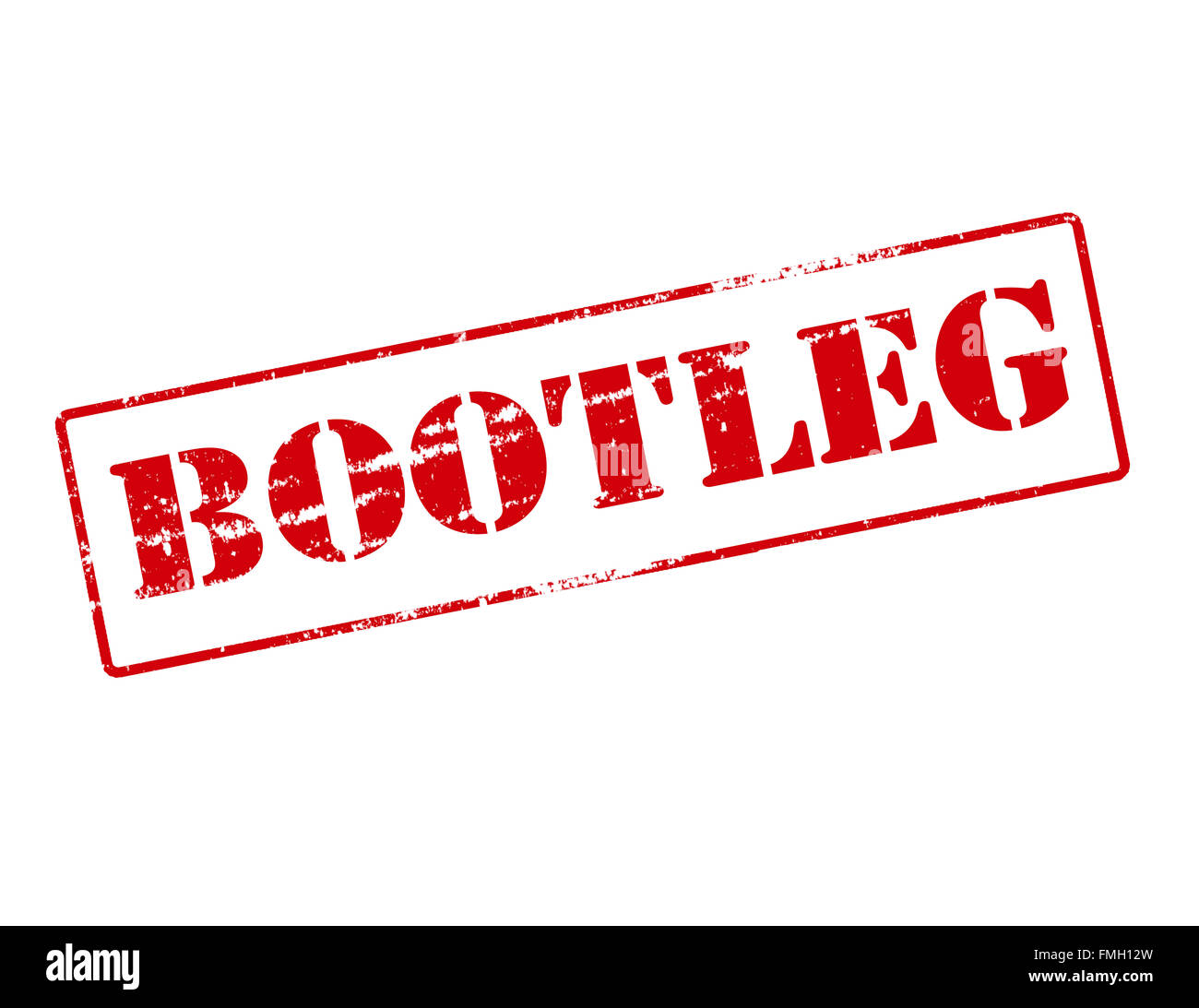 Rubber stamp with word bootleg inside, vector illustration Stock Photo ...