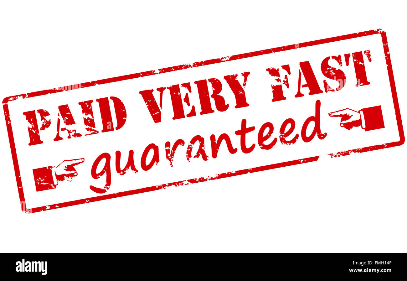 Paid stamp vector illustration hi-res stock photography and images - Alamy