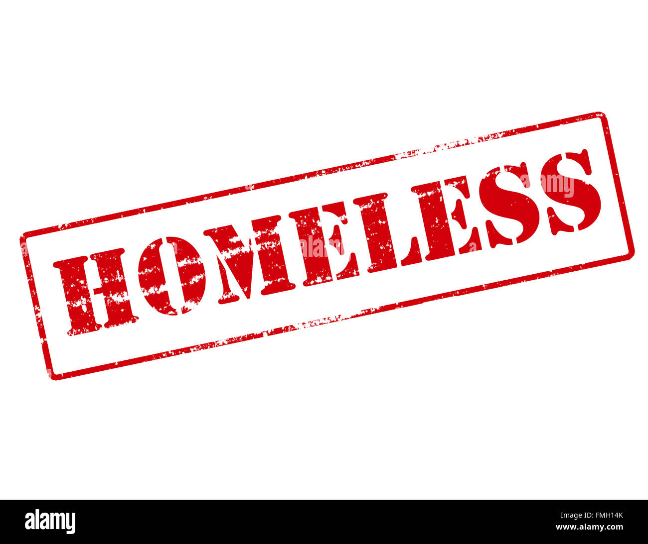 Rubber stamp with word homeless inside, vector illustration Stock Photo ...