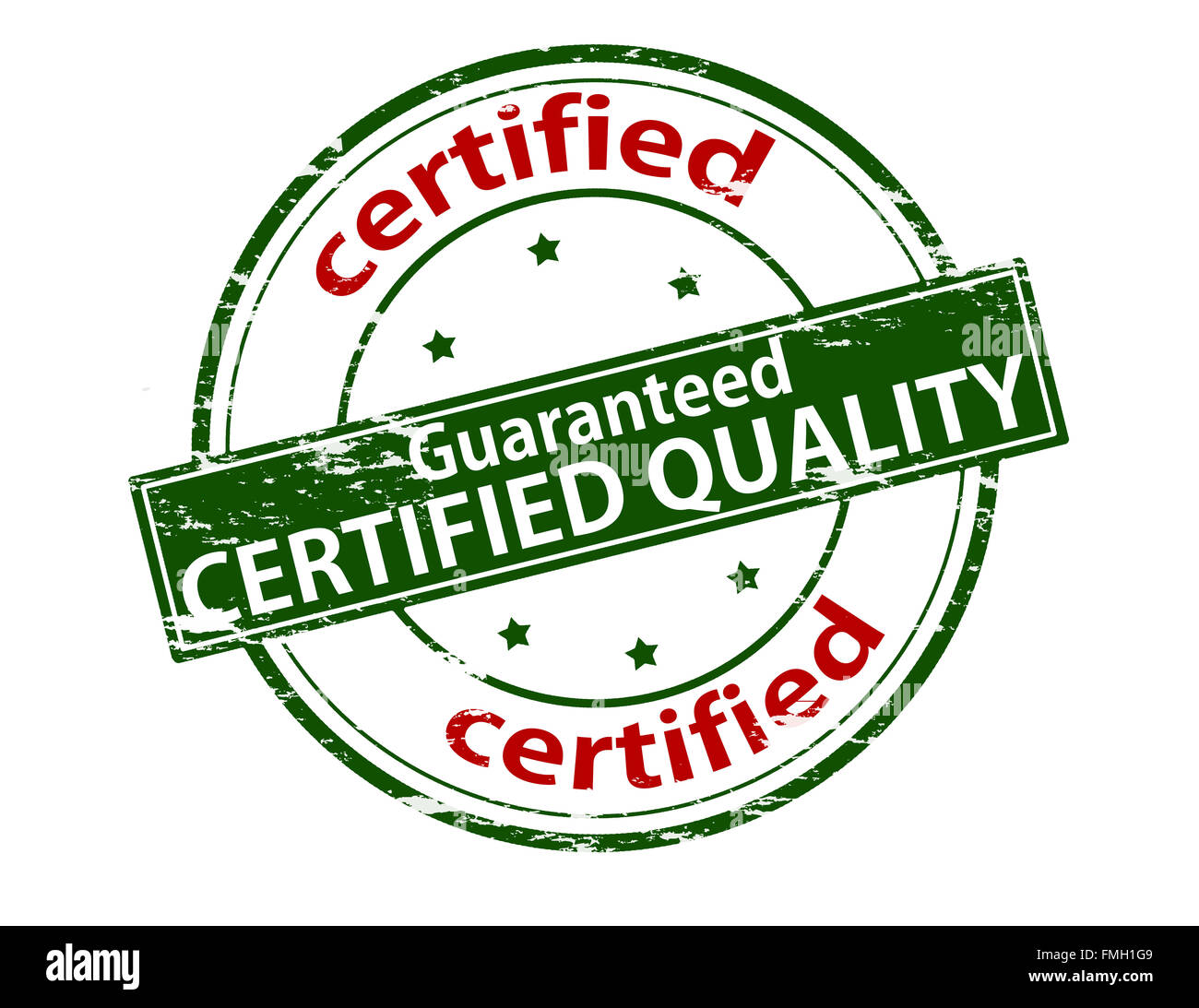 Rubber stamp with text certified quality inside, vector illustration ...