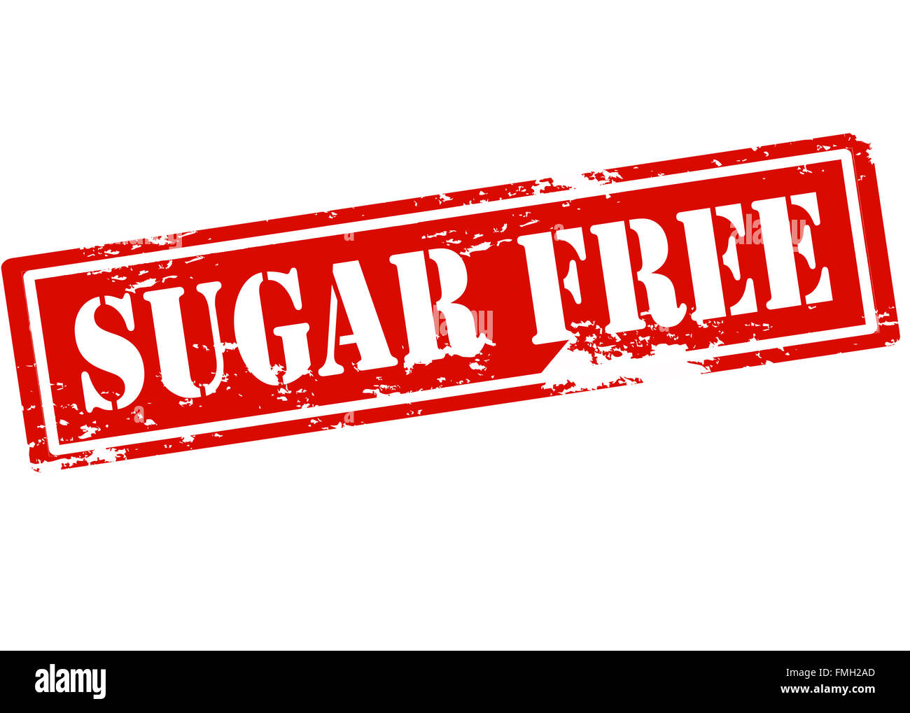 Rubber stamp with text sugar free inside, vector illustration Stock ...