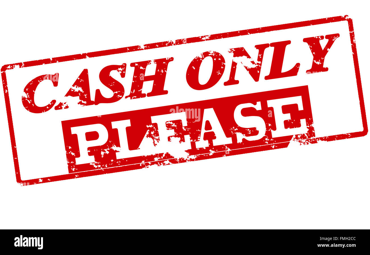 Rubber stamp with text cash only please inside, vector illustration ...