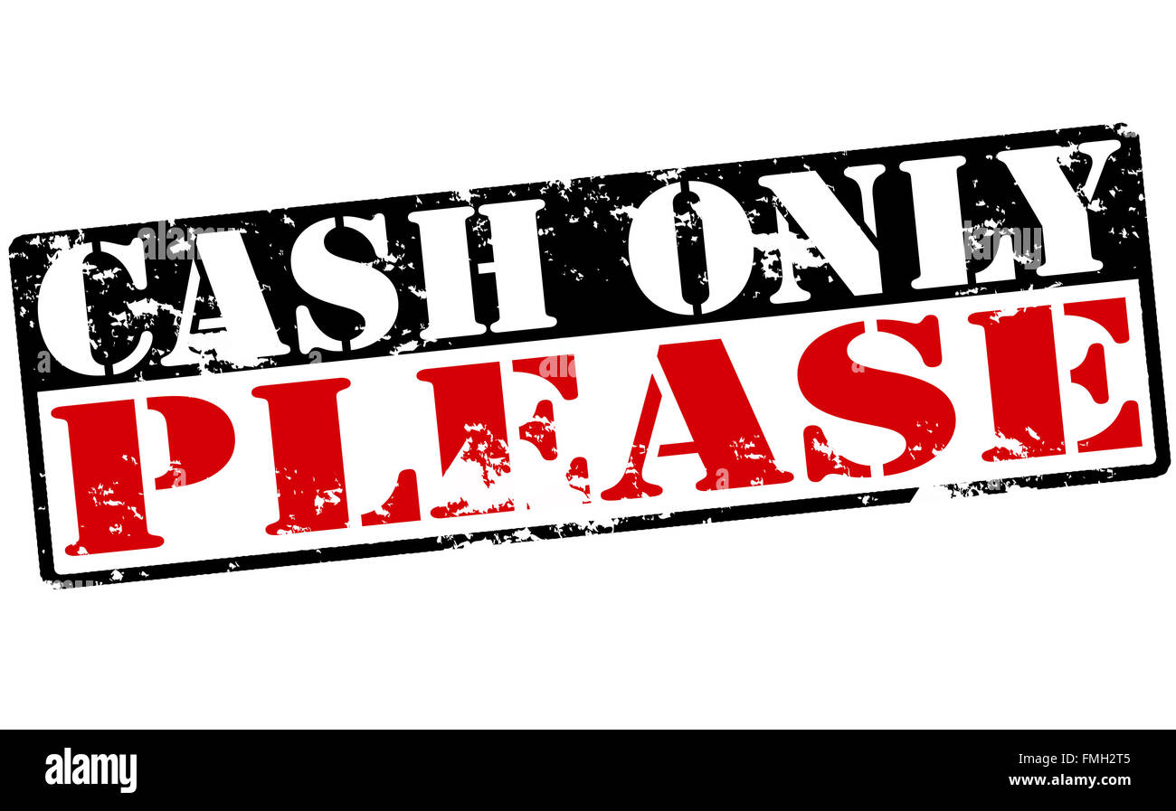Rubber stamp with text cash only please inside, vector illustration ...