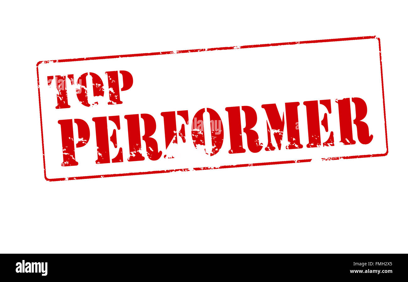 Top performer stamp Cut Out Stock Images & Pictures - Alamy