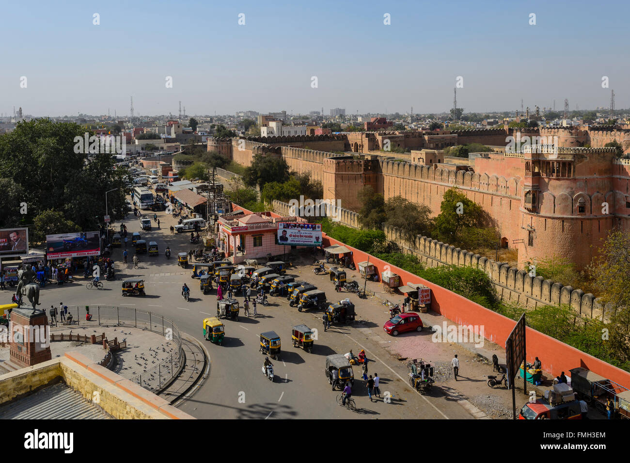 Bikaner and city view hi-res stock photography and images - Alamy