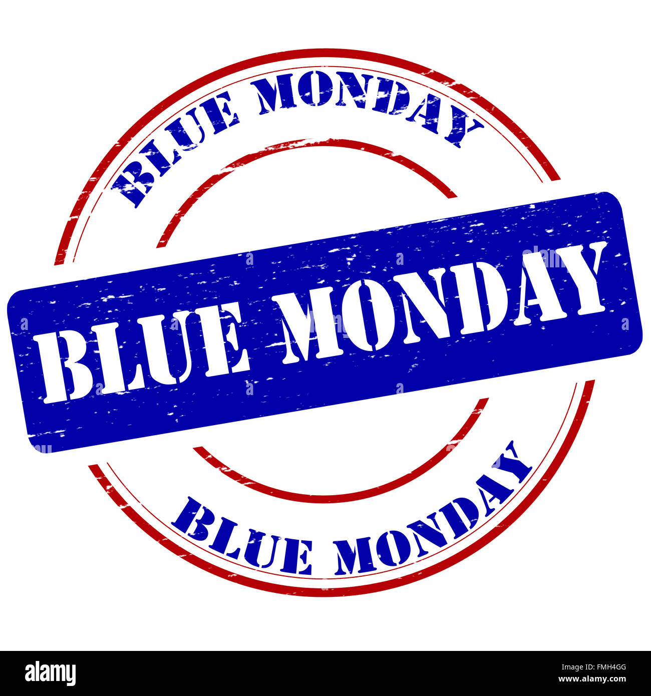 Rubber stamp with text blue monday inside, vector illustration Stock ...