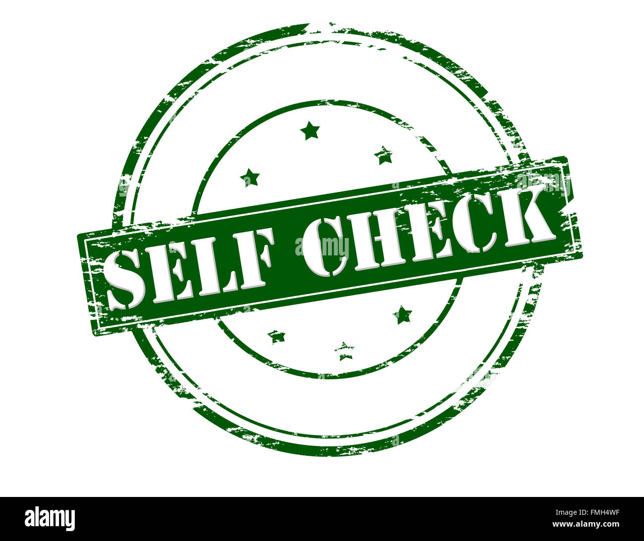 Rubber stamp with text self check inside, vector illustration Stock ...