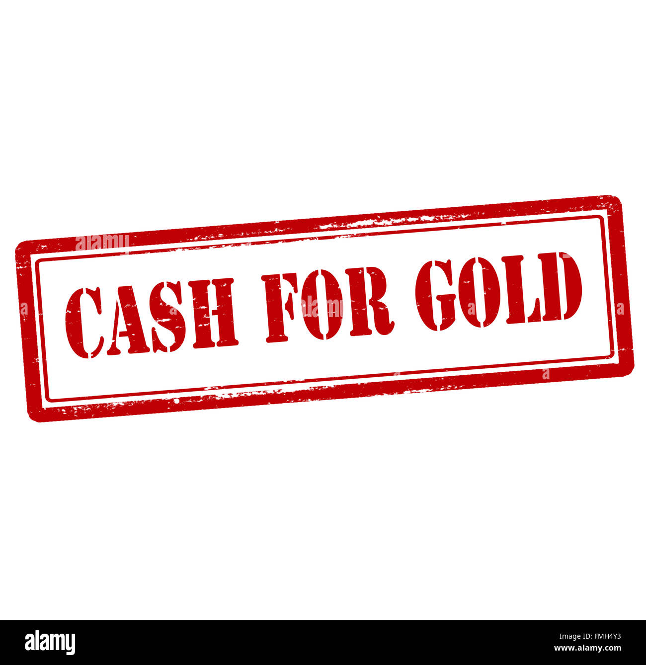 Rubber stamp with text cash for gold inside, vector illustration Stock ...