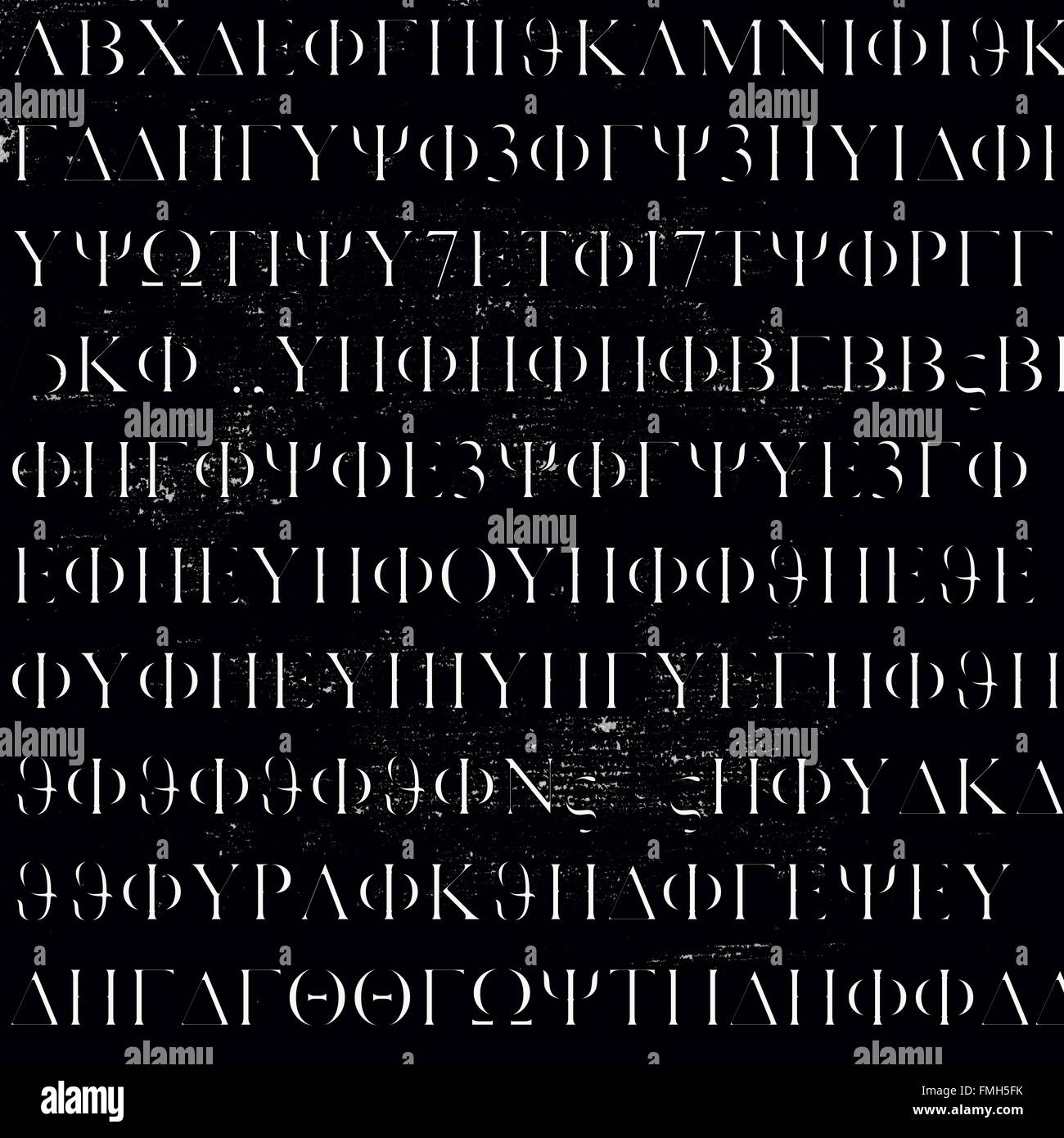 Background with letters and nubers inside, vector illustration Stock ...