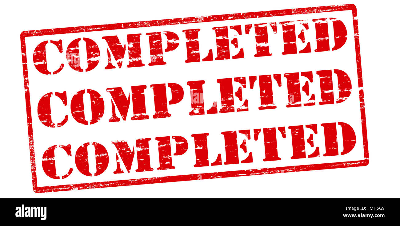 Completed rubber stamp hi-res stock photography and images - Alamy