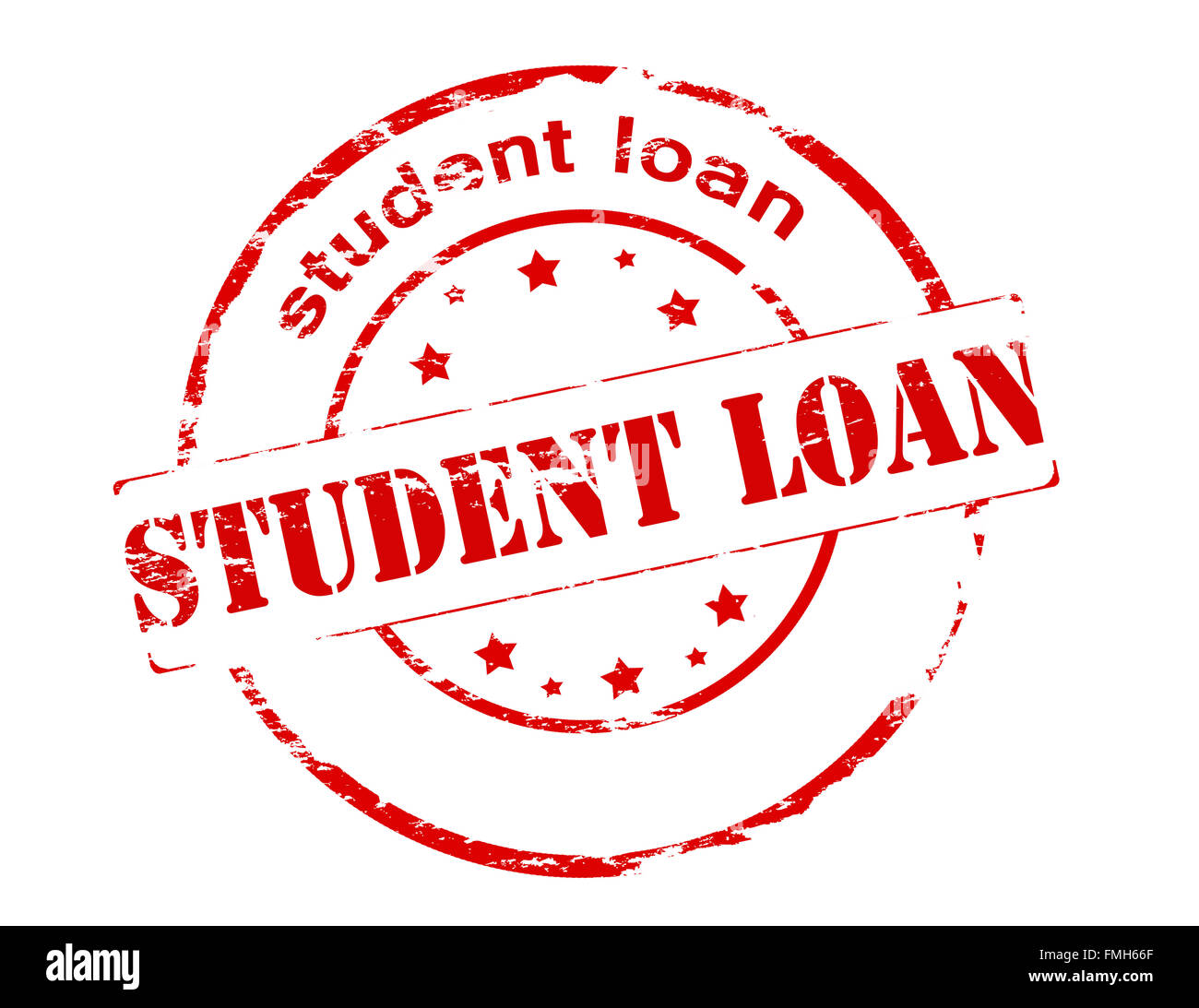 Rubber stamp with text student loan inside, vector illustration Stock ...