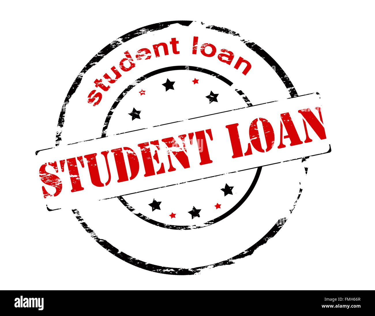 Rubber stamp with text student loan inside, vector illustration Stock ...