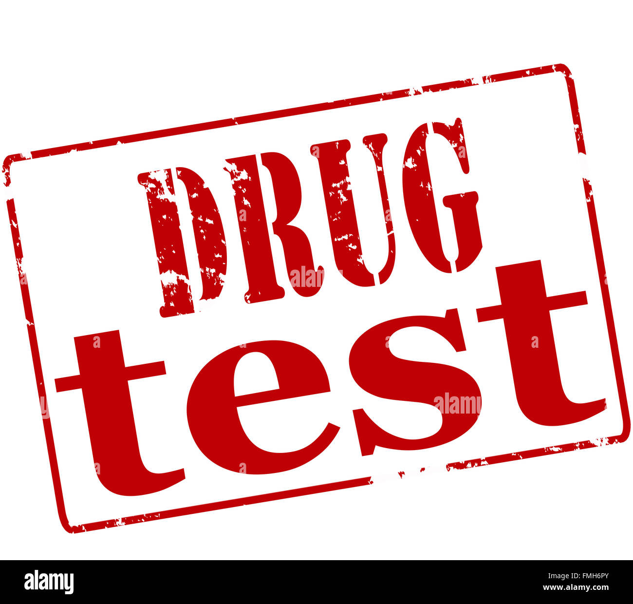 Rubber stamp with text drug test inside, vector illustration Stock ...