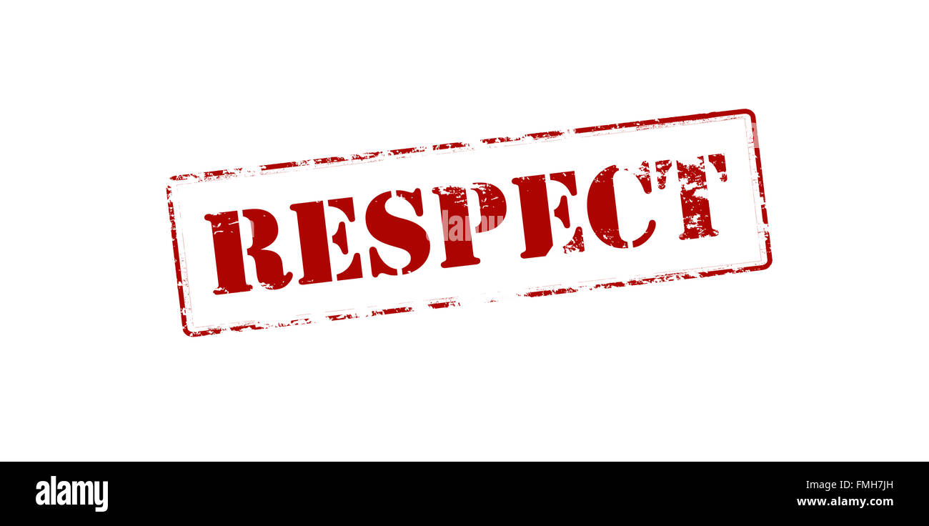 Rubber stamp with word respect inside, vector illustration Stock Photo ...