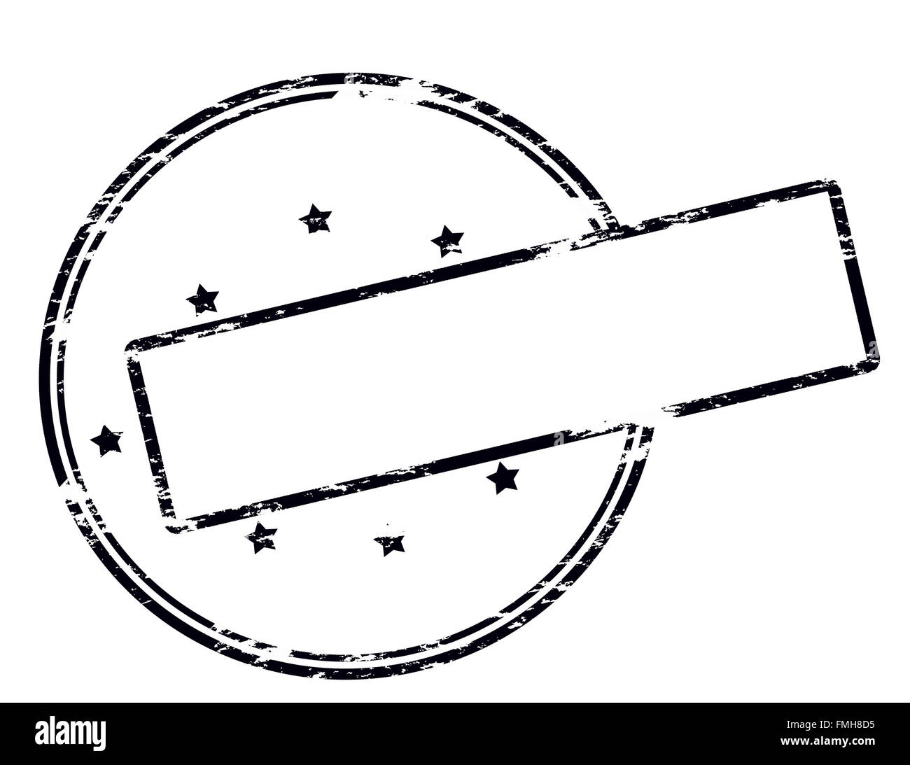 Rubber stamp without text inside inside, vector illustration Stock ...
