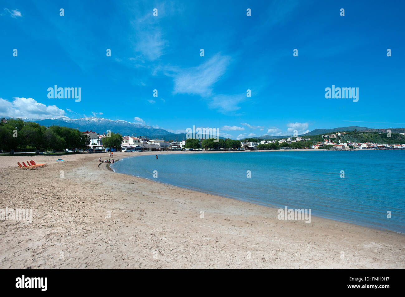 Kalyves Beach, Chania, Crete, Greece Stock Photo - Alamy