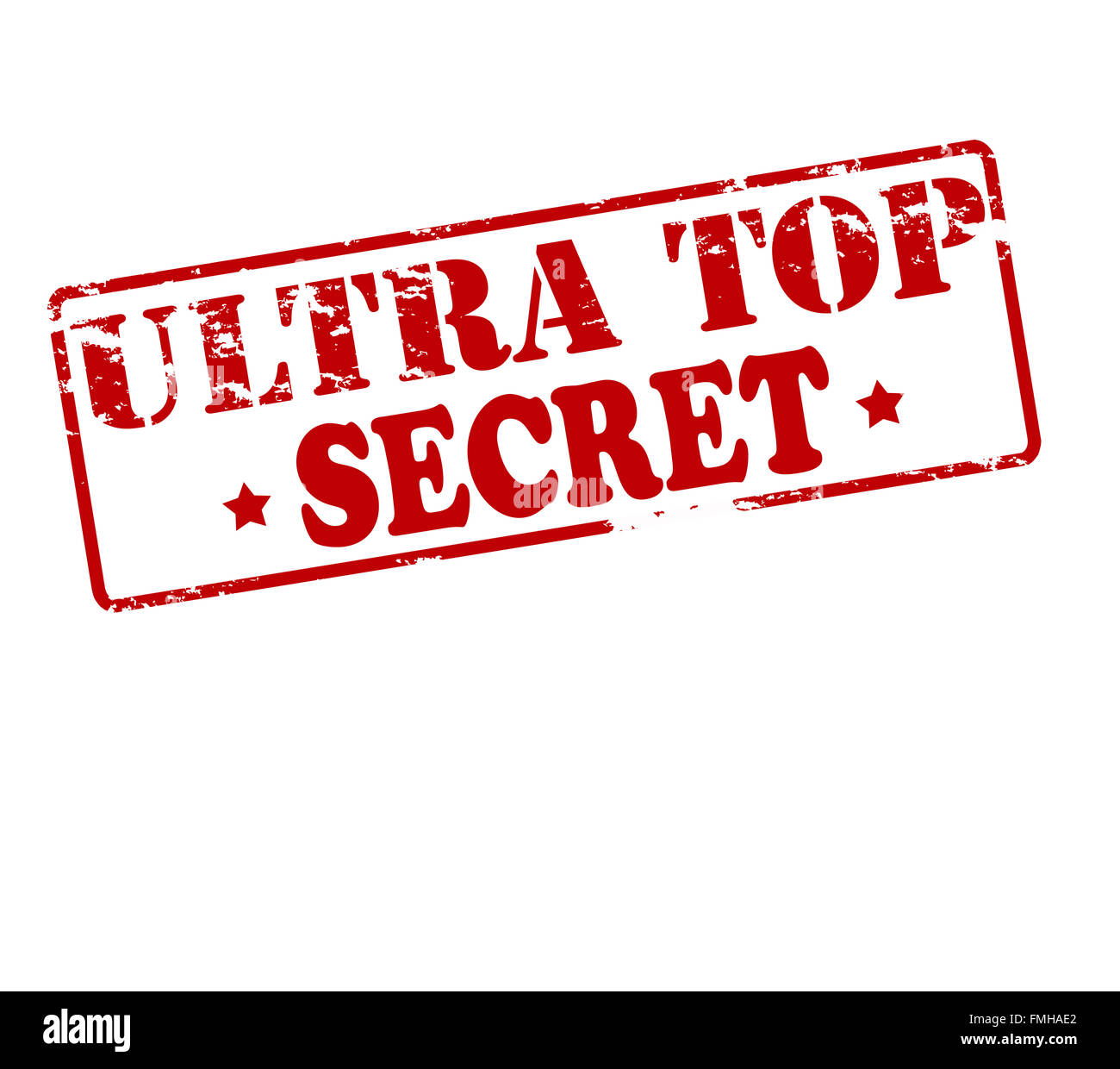 Rubber stamp with text ultra top secret inside, vector illustration ...