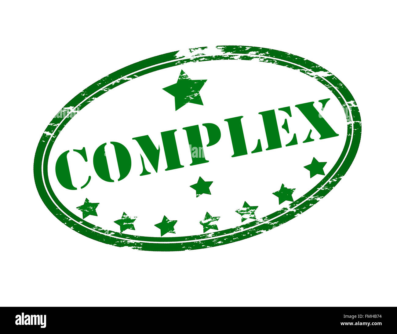 Rubber stamp with word complex inside, vector illustration Stock Photo ...